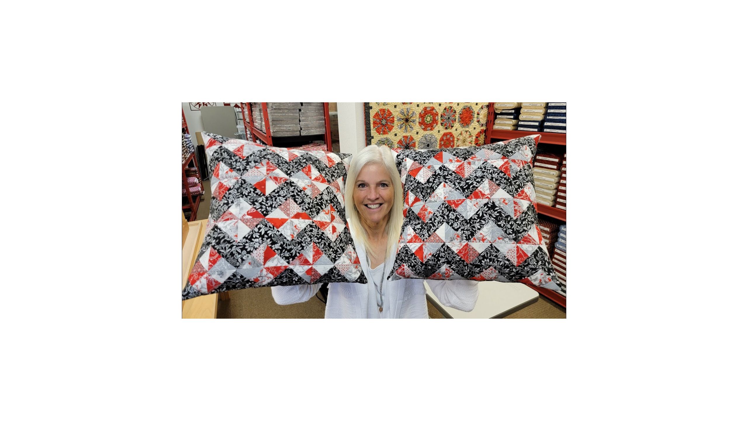 FASTEST LAST MINUTE CHRISTMAS PILLOW! "CHEVRON SHUFFLE" TUTORIAL ...