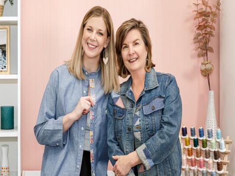 Upcycle your projects using Treasured Threadz™ panels with Misty and ...