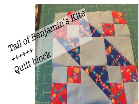 Friendly Sampler Block 9 | Tail of Benjamin’s Kite with Beth Shibley ...