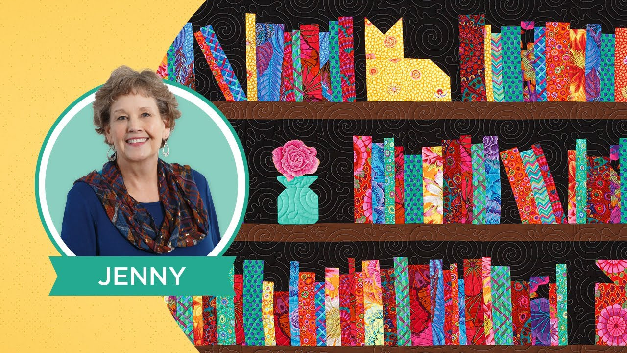 Make a "Book Review" Quilt with Jenny Doan of Missouri Star Quilt Co ...