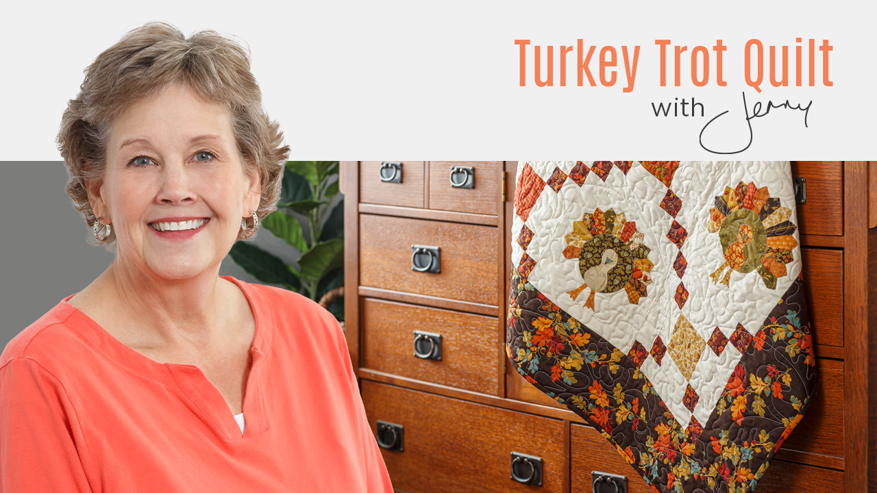 Make a "Turkey Trot" Thanksgiving Quilt with Jenny Doan of Missouri ...