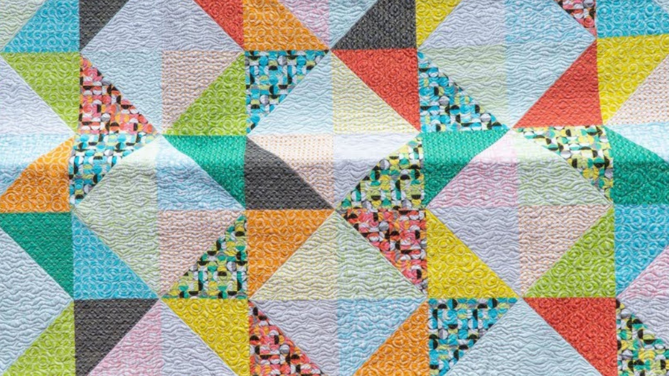 Charming Chevrons Quilt from 10" Squares with Christa Watson of Christa ...